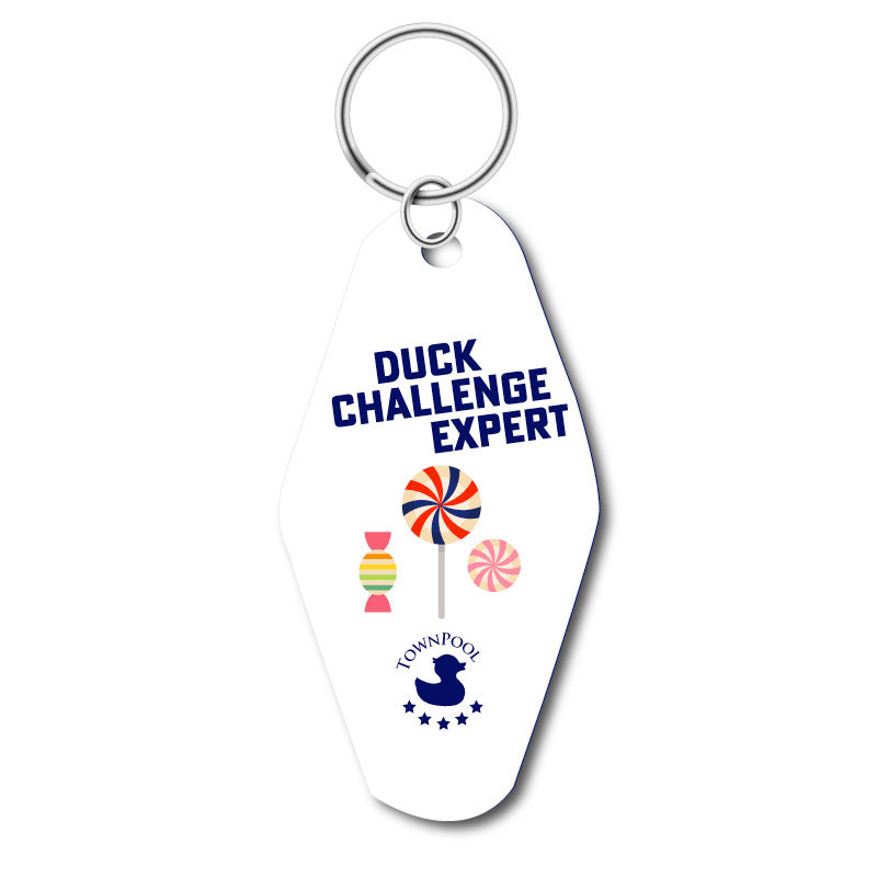 Duck Challenge - Be Curious - Keychain – TownPool