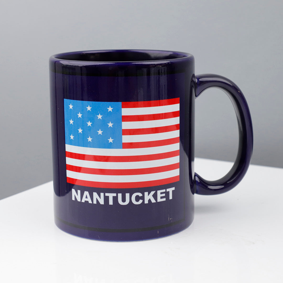 Nantucket USA on Navy Mug – TownPool