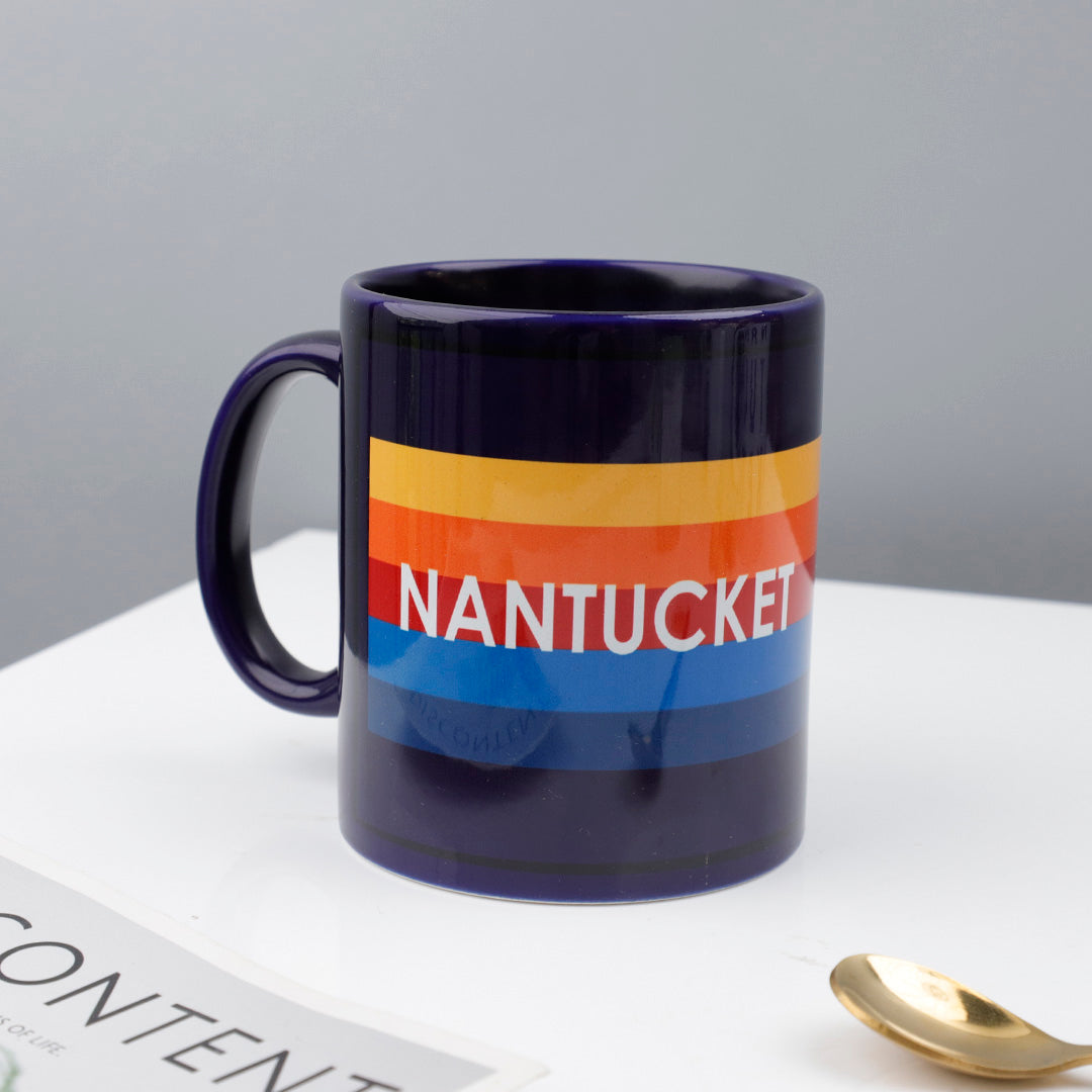 Nantucket Stripes on Mug – TownPool