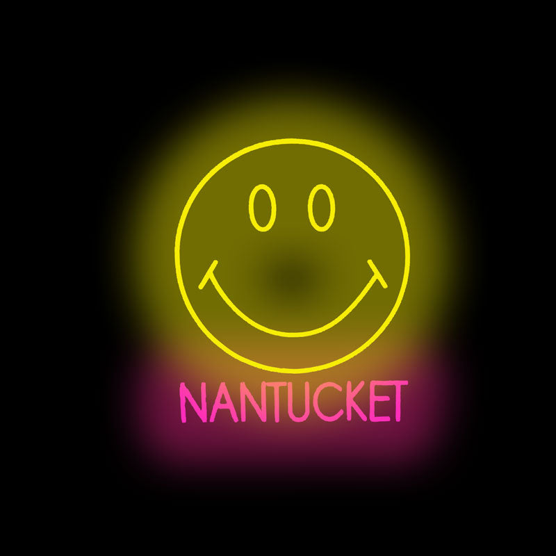 Happy Face Nantucket Neon Sign – TownPool