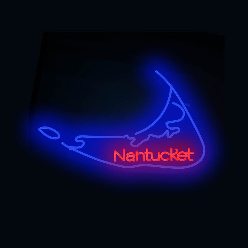 Nantucket Island Neon Sign – TownPool