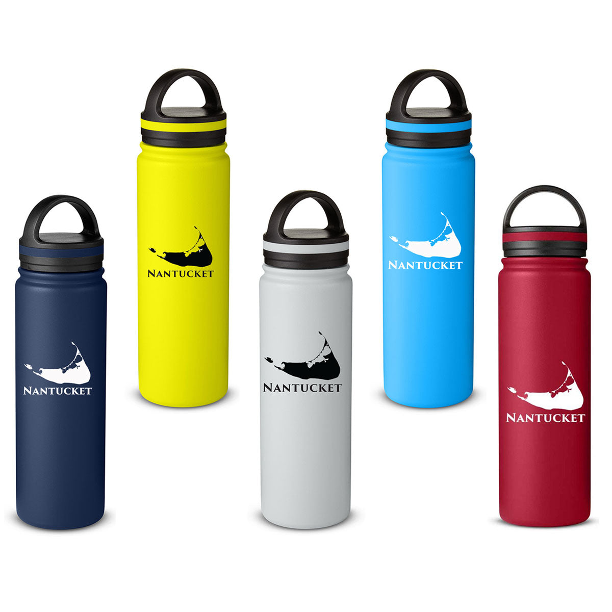 Nantucket Island Water Bottle 24oz – TownPool
